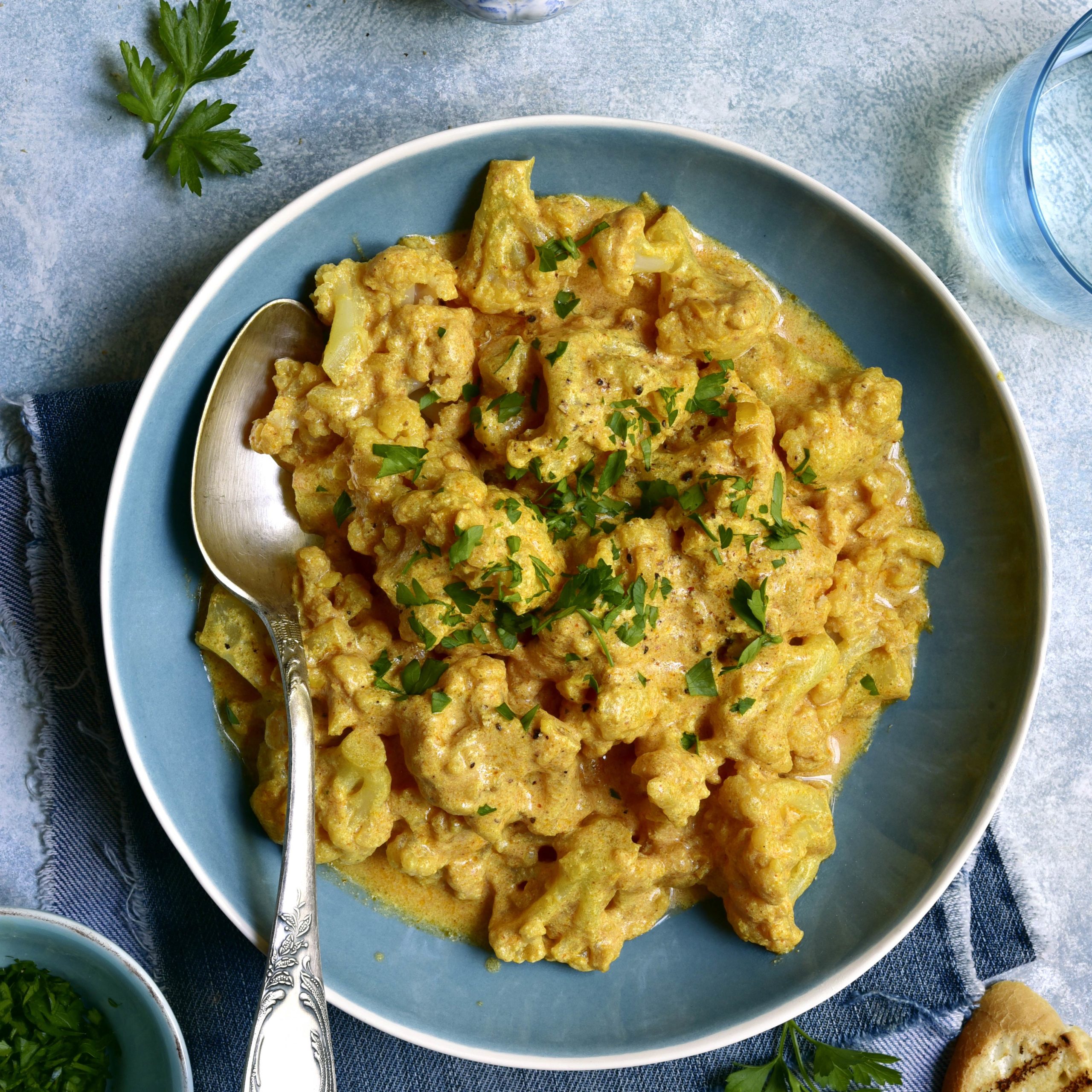 CAULIFLOWER AND COURGETTE CURRY - Better Food