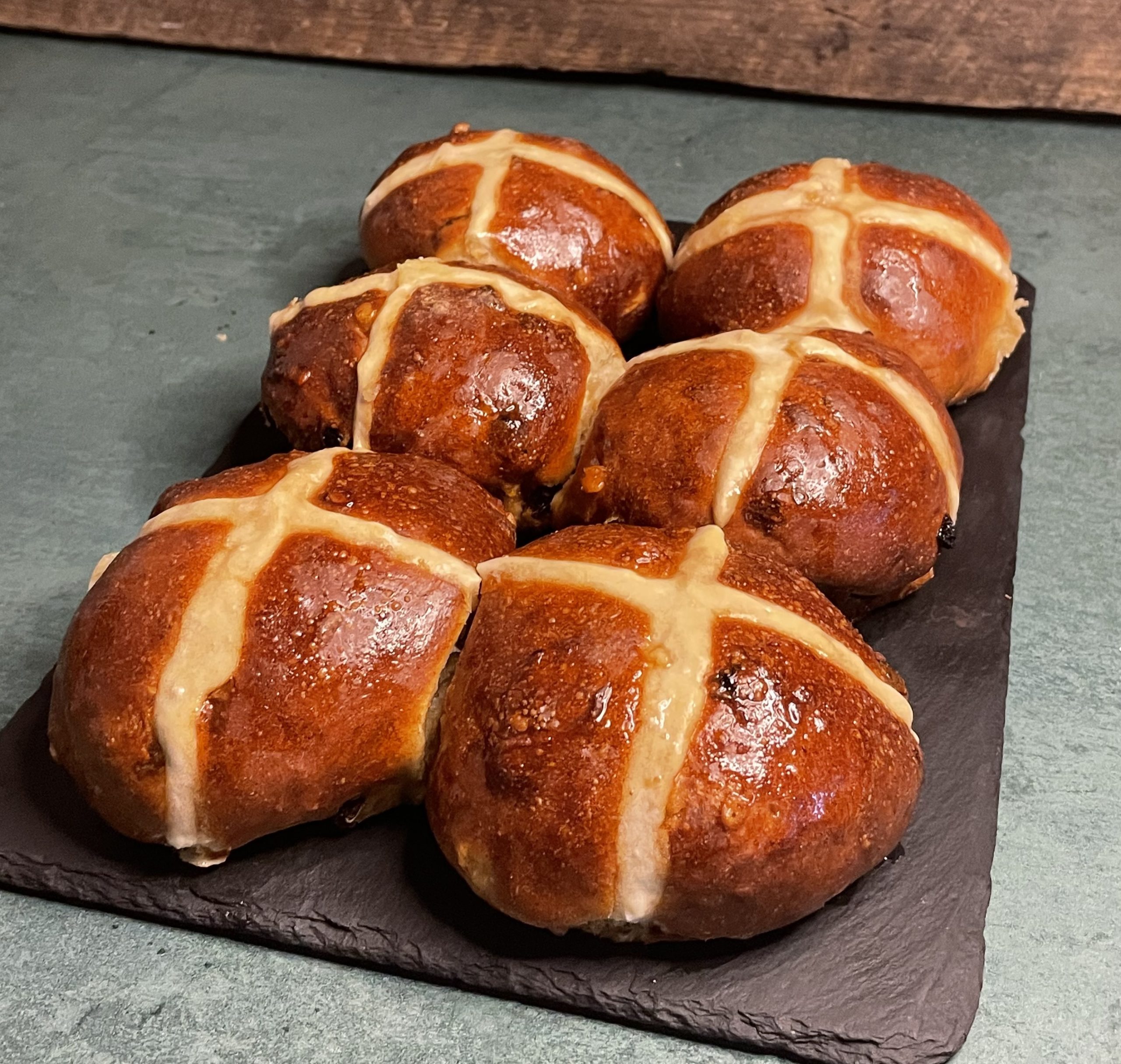 Candied Orange Hot Cross Buns - Better Food